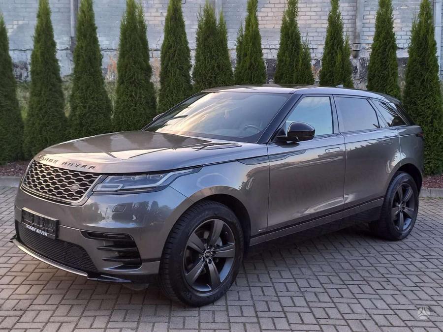 Pelēks Land Rover Range Rover Velar 2018 Viļņa, ar dzinēja tilpumu 2.00 L un nobraukumu 146 tūkst. km par 23400 €, foto 5 vietnē AUTOMOTO.COM.LV