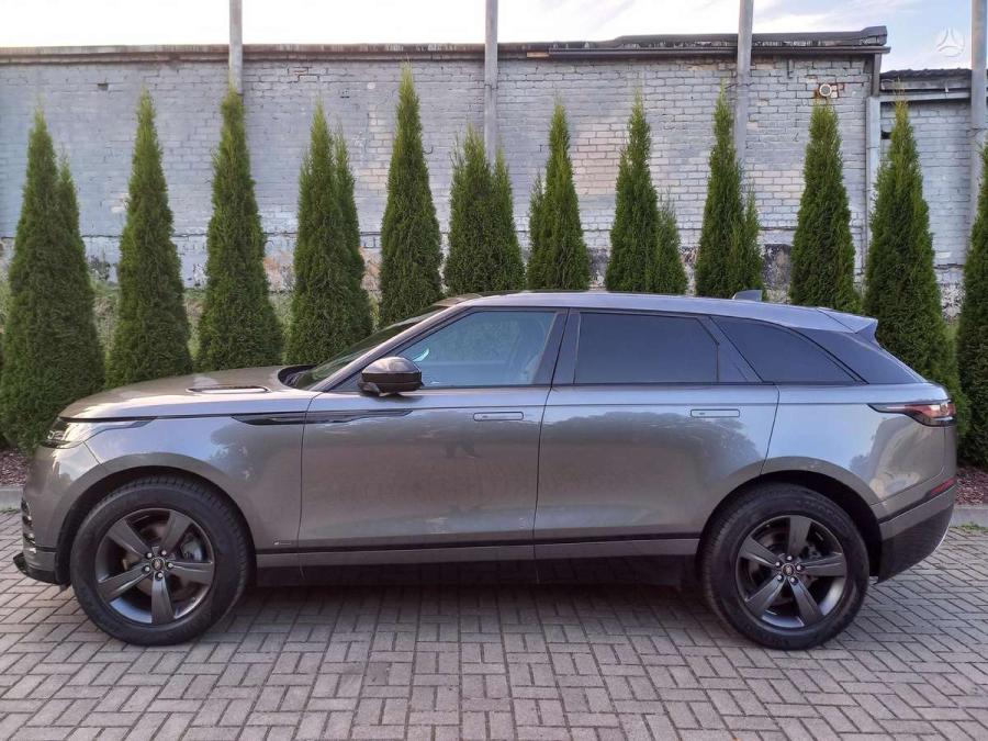 Pelēks Land Rover Range Rover Velar 2018 Viļņa, ar dzinēja tilpumu 2.00 L un nobraukumu 146 tūkst. km par 23400 €, foto 12 vietnē AUTOMOTO.COM.LV
