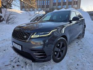 Pelēks Land Rover Range Rover Velar 2018 Utena, ar dzinēja tilpumu 2.00 L un nobraukumu 141 tūkst. km par 25900 €, foto  vietnē AUTOMOTO.COM.LV