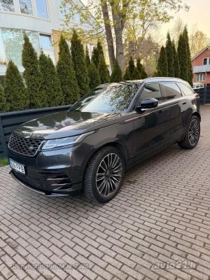 Pelēks Land Rover Range Rover Velar 2018 Tallina, ar dzinēja tilpumu 3.00 L un nobraukumu 166 tūkst. km par 29900 €, foto  vietnē AUTOMOTO.COM.LV