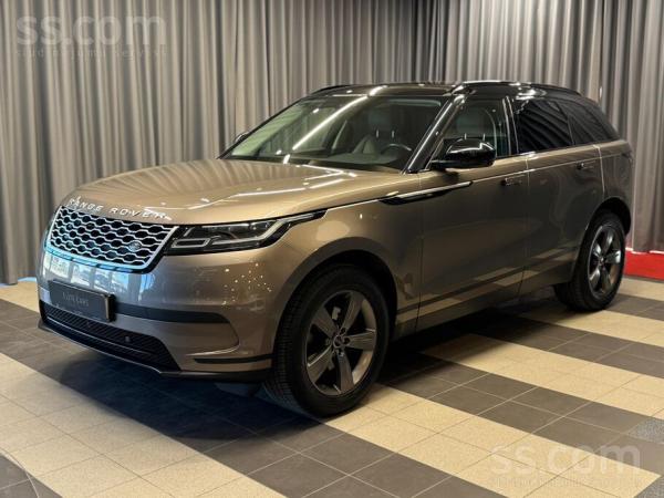 Grey Land Rover Range Rover Velar 2018 in Riga, with an engine capacity of 2.00 L and mileage of 63 thousand km for 25900 €, photo 1 on AUTOMOTO.COM.LV