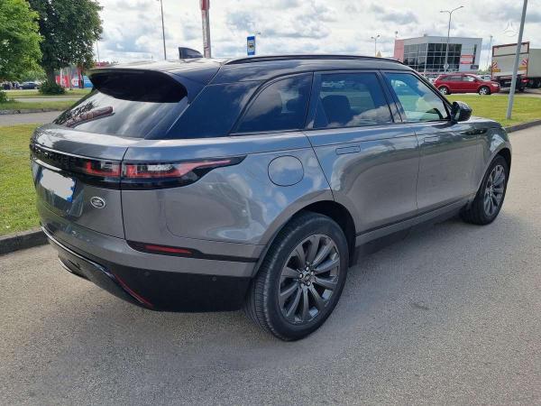 Grey Land Rover Range Rover Velar 2018 in Taurage, with an engine capacity of 2.00 L and mileage of 126 thousand km for 18300 €, photo 5 on AUTOMOTO.COM.LV