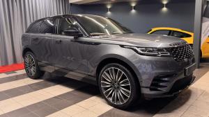 Grey Land Rover Range Rover Velar 2018 in Riga, with an engine capacity of 2.00 L and mileage of 119 thousand km for 28990 €, photo 3 on AUTOMOTO.COM.LV