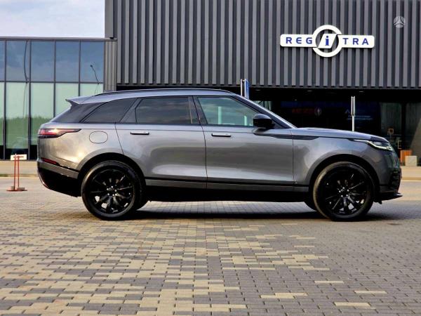 Grey Land Rover Range Rover Velar 2018 in Siauliai, with an engine capacity of 2.00 L and mileage of 157 thousand km for 19250 €, photo 9 on AUTOMOTO.COM.LV