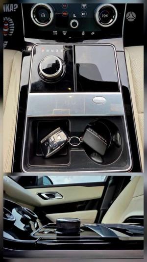 Grey Land Rover Range Rover Velar 2018 in Siauliai, with an engine capacity of 2.00 L and mileage of 157 thousand km for 19250 €, photo 18 on AUTOMOTO.COM.LV