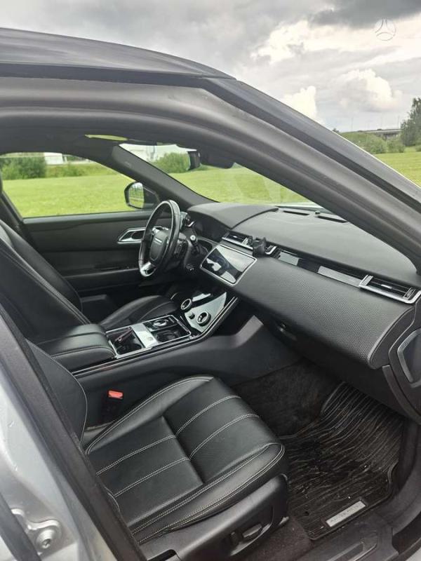 Pelēks Land Rover Range Rover Velar 2018 Klaipėda, ar dzinēja tilpumu 2.00 L un nobraukumu 132 tūkst. km par 18800 €, foto 8 vietnē AUTOMOTO.COM.LV