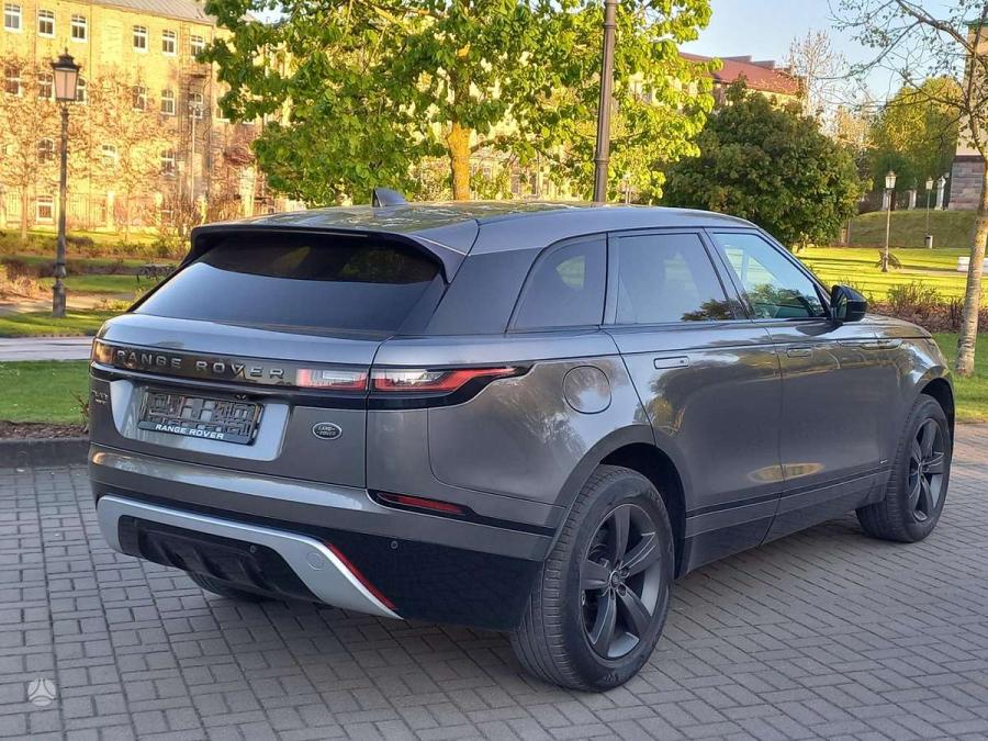 Pelēks Land Rover Range Rover Velar 2018 Šauļi, ar dzinēja tilpumu 2.00 L un nobraukumu 147 tūkst. km par 21300 €, foto 3 vietnē AUTOMOTO.COM.LV