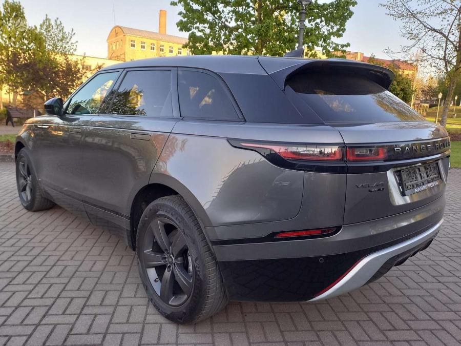 Pelēks Land Rover Range Rover Velar 2018 Šauļi, ar dzinēja tilpumu 2.00 L un nobraukumu 147 tūkst. km par 21300 €, foto 8 vietnē AUTOMOTO.COM.LV