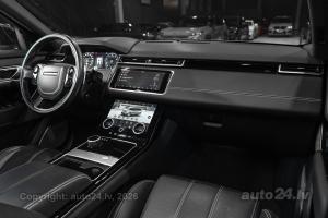 Pelēks Land Rover Range Rover Velar 2018 Rīga, ar dzinēja tilpumu 2.00 L un nobraukumu 75 tūkst. km par 29500 €, foto 12 vietnē AUTOMOTO.COM.LV