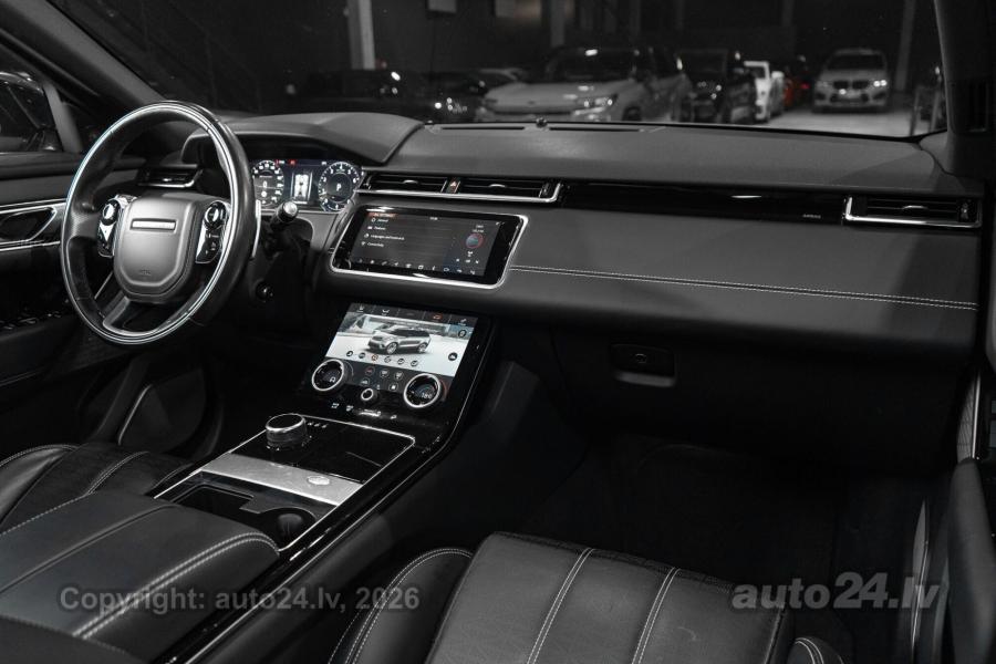 Pelēks Land Rover Range Rover Velar 2018 Rīga, ar dzinēja tilpumu 2.00 L un nobraukumu 75 tūkst. km par 29500 €, foto 12 vietnē AUTOMOTO.COM.LV