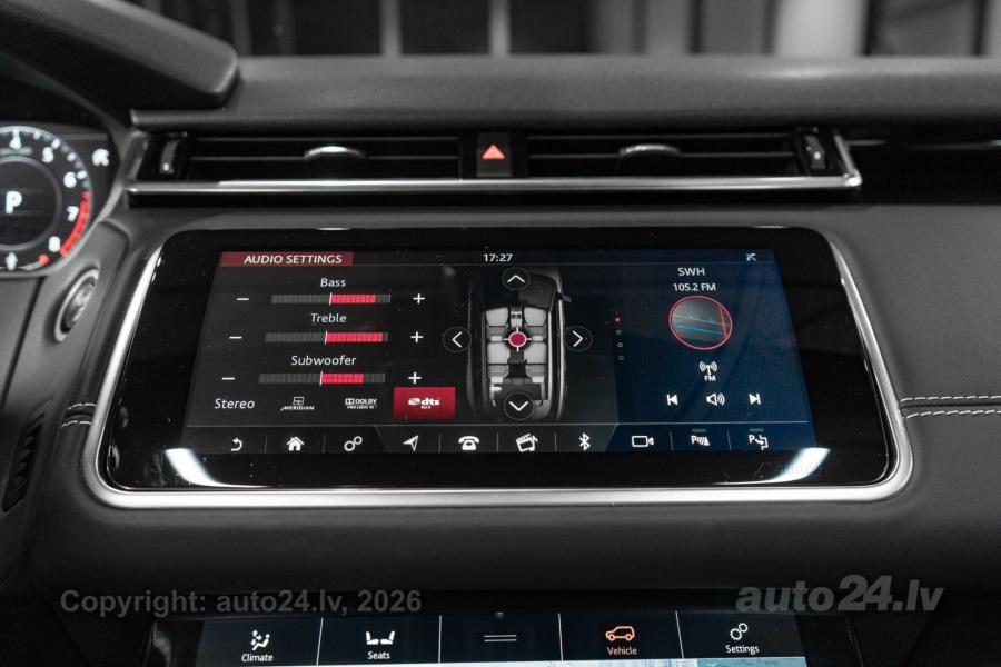 Pelēks Land Rover Range Rover Velar 2018 Rīga, ar dzinēja tilpumu 2.00 L un nobraukumu 75 tūkst. km par 29500 €, foto 26 vietnē AUTOMOTO.COM.LV