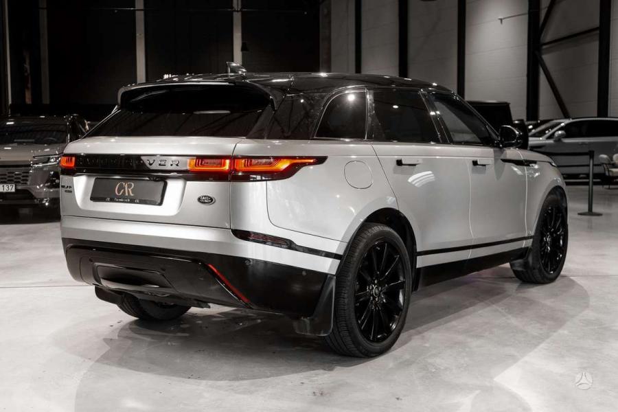 Pelēks Land Rover Range Rover Velar 2018 Rīga, ar dzinēja tilpumu 2.00 L un nobraukumu 75 tūkst. km par 29500 €, foto 5 vietnē AUTOMOTO.COM.LV