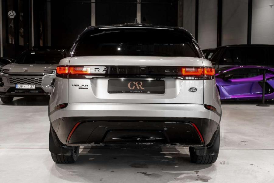 Pelēks Land Rover Range Rover Velar 2018 Rīga, ar dzinēja tilpumu 2.00 L un nobraukumu 75 tūkst. km par 29500 €, foto 6 vietnē AUTOMOTO.COM.LV