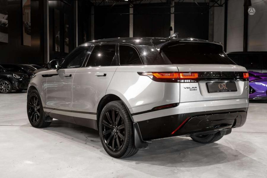 Pelēks Land Rover Range Rover Velar 2018 Rīga, ar dzinēja tilpumu 2.00 L un nobraukumu 75 tūkst. km par 29500 €, foto 7 vietnē AUTOMOTO.COM.LV