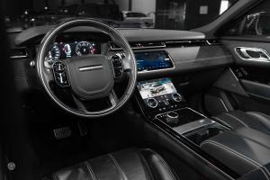 Pelēks Land Rover Range Rover Velar 2018 Rīga, ar dzinēja tilpumu 2.00 L un nobraukumu 75 tūkst. km par 29500 €, foto 11 vietnē AUTOMOTO.COM.LV