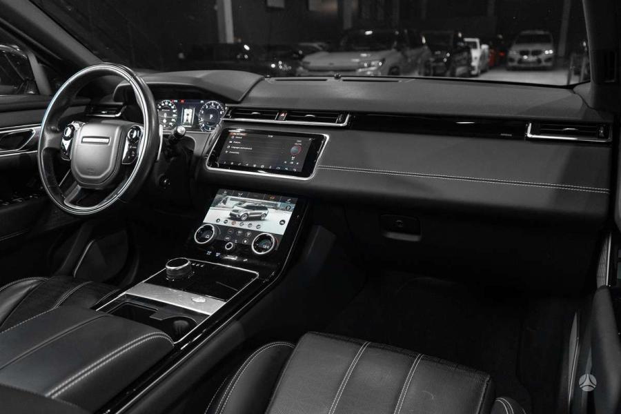 Pelēks Land Rover Range Rover Velar 2018 Rīga, ar dzinēja tilpumu 2.00 L un nobraukumu 75 tūkst. km par 29500 €, foto 13 vietnē AUTOMOTO.COM.LV