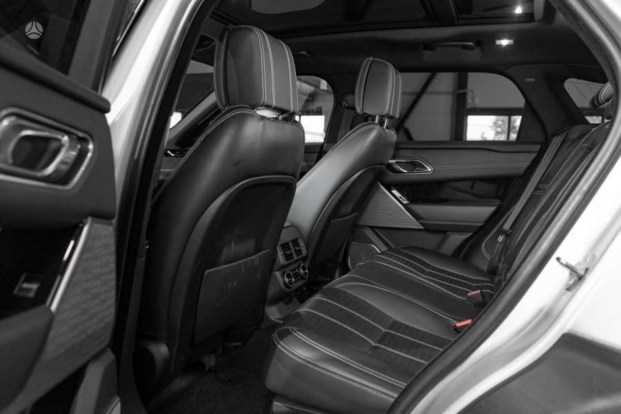 Pelēks Land Rover Range Rover Velar 2018 Rīga, ar dzinēja tilpumu 2.00 L un nobraukumu 75 tūkst. km par 29500 €, foto 14 vietnē AUTOMOTO.COM.LV