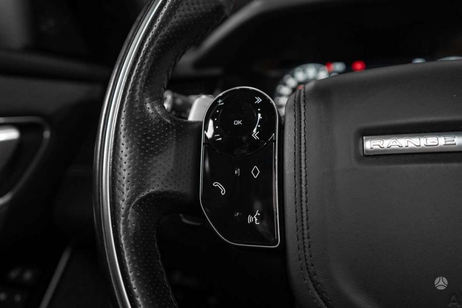 Pelēks Land Rover Range Rover Velar 2018 Rīga, ar dzinēja tilpumu 2.00 L un nobraukumu 75 tūkst. km par 29500 €, foto 24 vietnē AUTOMOTO.COM.LV