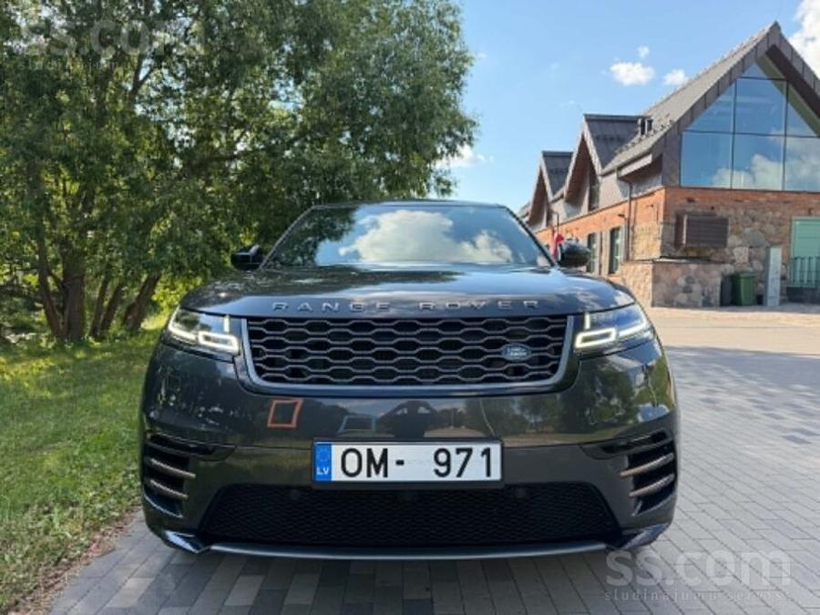 Grey Land Rover Range Rover Velar 2018 in Rezekne, with an engine capacity of 2.00 L and mileage of 151 thousand km for 21500 €, photo 1 on AUTOMOTO.COM.LV