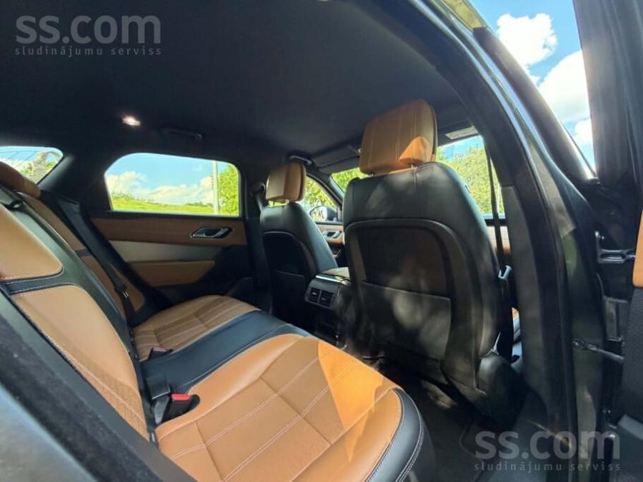 Grey Land Rover Range Rover Velar 2018 in Rezekne, with an engine capacity of 2.00 L and mileage of 151 thousand km for 21500 €, photo 16 on AUTOMOTO.COM.LV