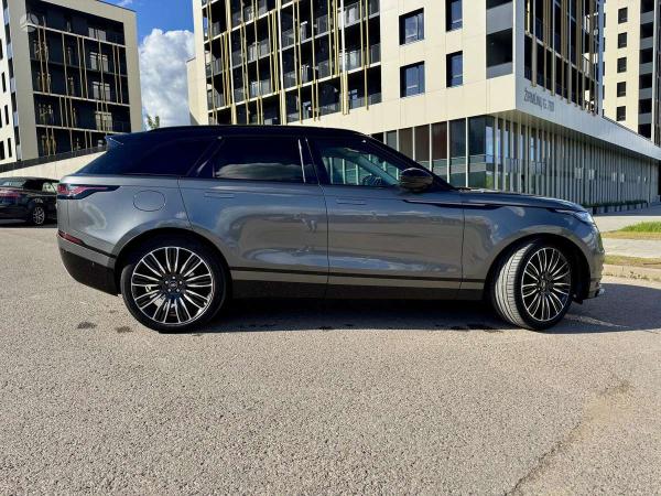 Land Rover Range Rover Velar 2018 Viļņa vietnē Pelēks Land Rover Range Rover Velar 2018 Viļņa, ar dzinēja tilpumu 2.99 L un nobraukumu 109 tūkst. km par 27400 €, foto 1 vietnē AUTOMOTO.COM.LV