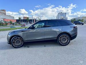 Grey Land Rover Range Rover Velar 2018 in Vilnius, with an engine capacity of 2.99 L and mileage of 109 thousand km for 27400 €, photo 5 on AUTOMOTO.COM.LV