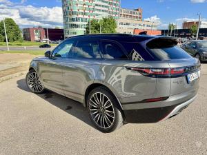 Grey Land Rover Range Rover Velar 2018 in Vilnius, with an engine capacity of 2.99 L and mileage of 109 thousand km for 27400 €, photo 7 on AUTOMOTO.COM.LV
