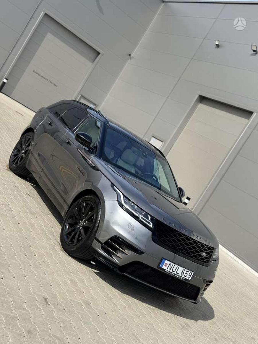Grey Land Rover Range Rover Velar 2018 in Vilnius, with an engine capacity of 2.99 L and mileage of 270 thousand km for 20000 €, photo 1 on AUTOMOTO.COM.LV
