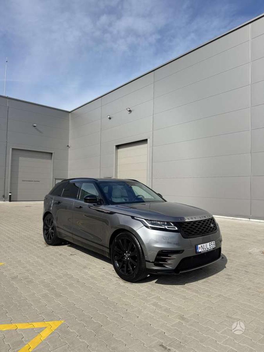 Grey Land Rover Range Rover Velar 2018 in Vilnius, with an engine capacity of 2.99 L and mileage of 270 thousand km for 20000 €, photo 4 on AUTOMOTO.COM.LV