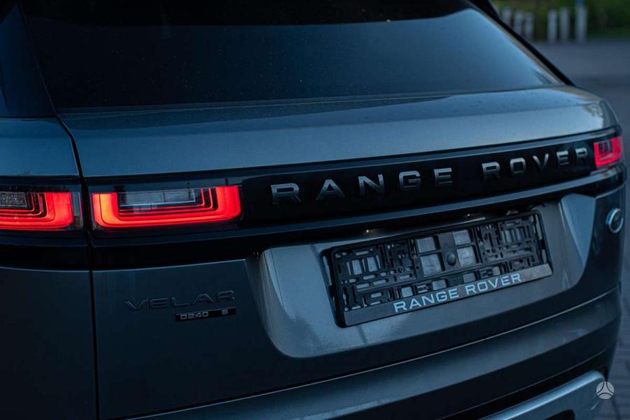 Pelēks Land Rover Range Rover Velar 2018 Šauļi, ar dzinēja tilpumu 2.00 L un nobraukumu 147 tūkst. km par 20950 €, foto 13 vietnē AUTOMOTO.COM.LV