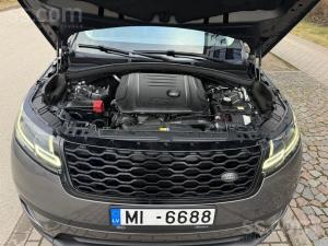 Grey Land Rover Range Rover Velar 2019 in Riga, with an engine capacity of 2.00 L and mileage of 155 thousand km for 32000 €, photo 6 on AUTOMOTO.COM.LV