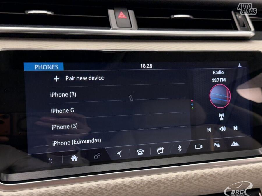 Серый Ленд Ровер Рендж Ровер Велар 2019 в Авиженяй, объемом двигателя 2.00 л и пробегом 99 тыс. км за 29000 €, фото 37 на AUTOMOTO.COM.LV