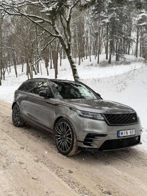 Pelēks Land Rover Range Rover Velar 2019 Viļņa, ar dzinēja tilpumu 2.00 L un nobraukumu 149 tūkst. km par 34900 €, foto 2 vietnē AUTOMOTO.COM.LV