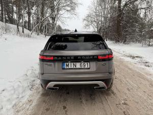 Pelēks Land Rover Range Rover Velar 2019 Viļņa, ar dzinēja tilpumu 2.00 L un nobraukumu 149 tūkst. km par 34900 €, foto 5 vietnē AUTOMOTO.COM.LV
