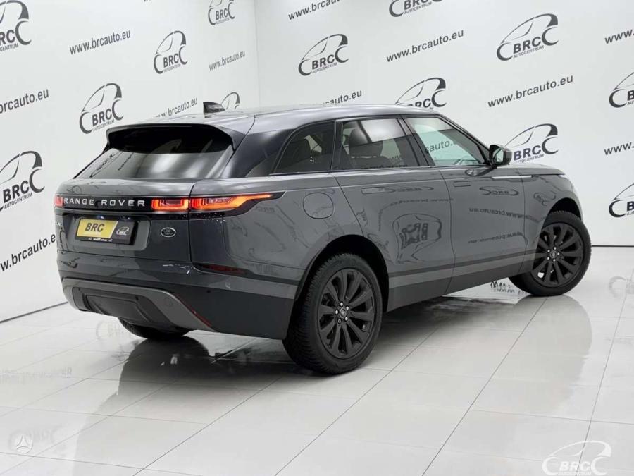 Grey Land Rover Range Rover Velar 2019 in Vilnius, with an engine capacity of 2.00 L and mileage of 99 thousand km for 29000 €, photo 3 on AUTOMOTO.COM.LV