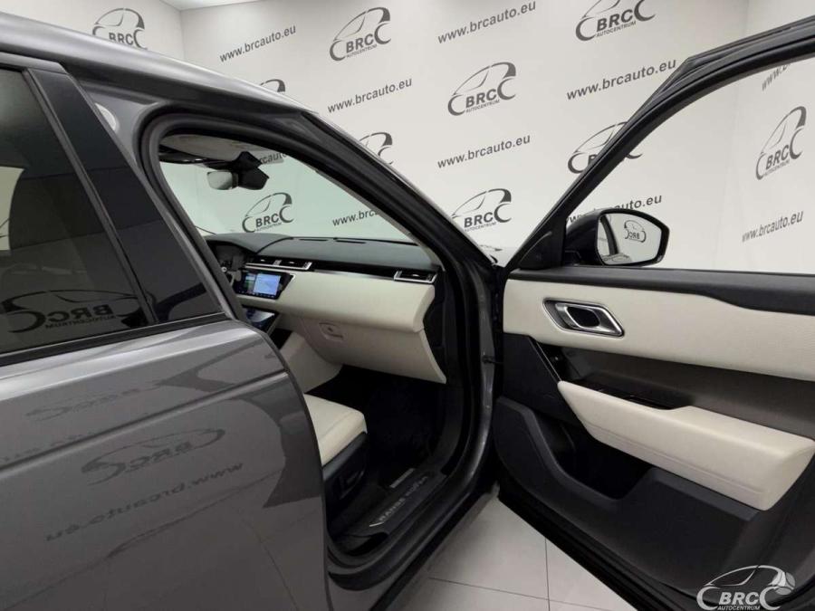 Grey Land Rover Range Rover Velar 2019 in Vilnius, with an engine capacity of 2.00 L and mileage of 99 thousand km for 28000 €, photo 9 on AUTOMOTO.COM.LV