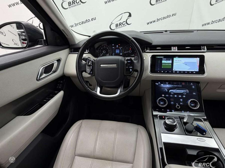 Grey Land Rover Range Rover Velar 2019 in Vilnius, with an engine capacity of 2.00 L and mileage of 99 thousand km for 28000 €, photo 16 on AUTOMOTO.COM.LV