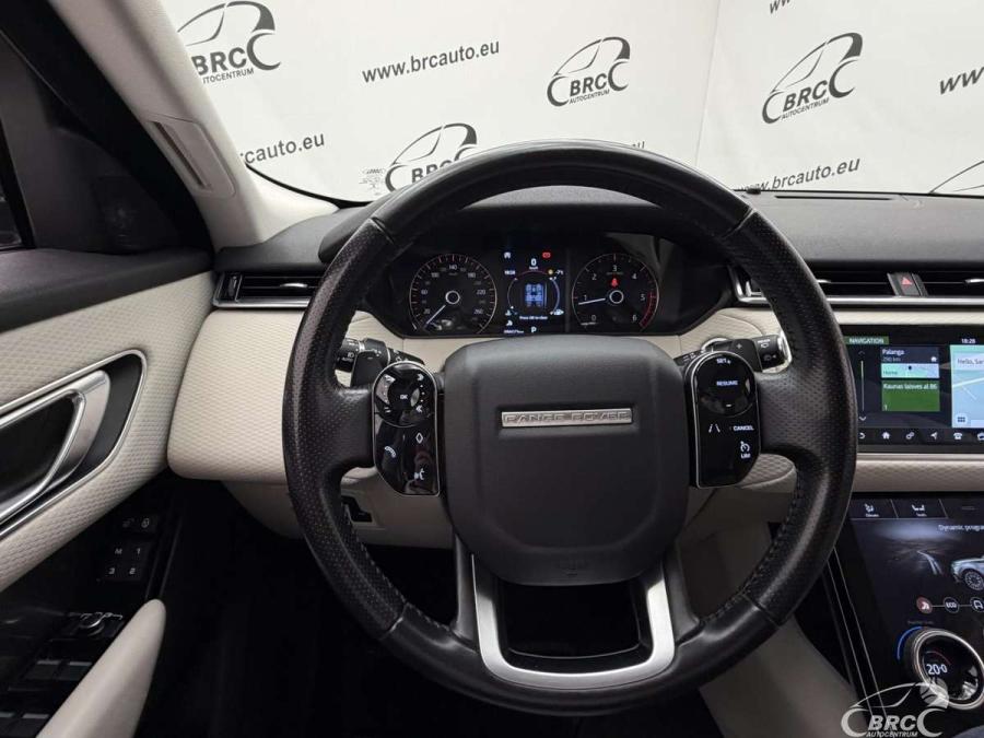 Grey Land Rover Range Rover Velar 2019 in Vilnius, with an engine capacity of 2.00 L and mileage of 99 thousand km for 28000 €, photo 30 on AUTOMOTO.COM.LV