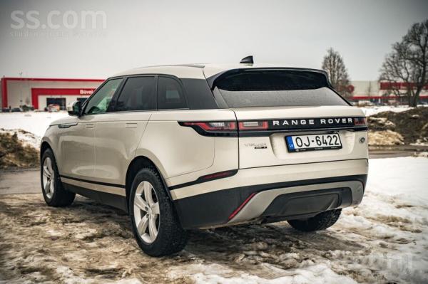 Pelēks Land Rover Range Rover Velar 2019 Rīga, ar dzinēja tilpumu 2.00 L un nobraukumu 0 tūkst. km par 26990 €, foto 6 vietnē AUTOMOTO.COM.LV