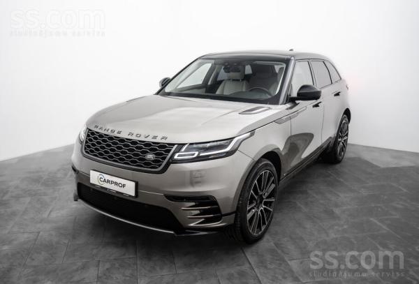 Grey Land Rover Range Rover Velar 2019 in Riga, with an engine capacity of 2.00 L and mileage of 150 thousand km for 26999 €, photo 1 on AUTOMOTO.COM.LV