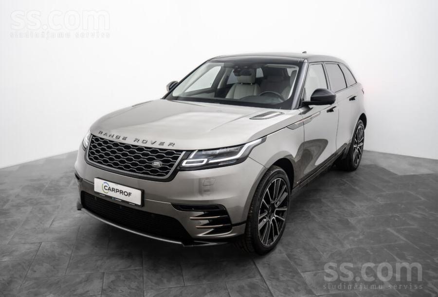 Grey Land Rover Range Rover Velar 2019 in Riga, with an engine capacity of 2.00 L and mileage of 150 thousand km for 26999 €, photo 1 on AUTOMOTO.COM.LV