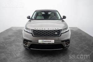 Grey Land Rover Range Rover Velar 2019 in Riga, with an engine capacity of 2.00 L and mileage of 150 thousand km for 26999 €, photo 2 on AUTOMOTO.COM.LV