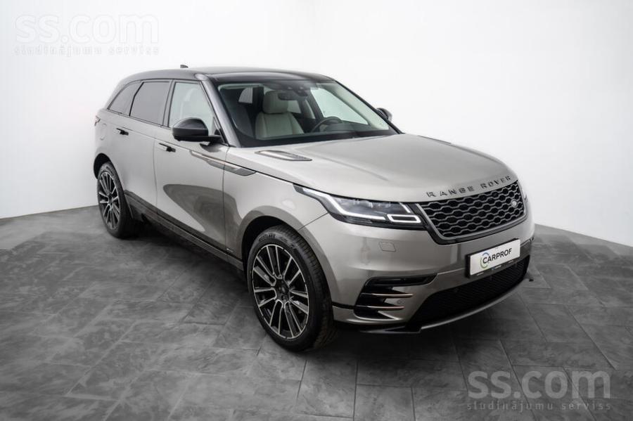 Grey Land Rover Range Rover Velar 2019 in Riga, with an engine capacity of 2.00 L and mileage of 150 thousand km for 26999 €, photo 3 on AUTOMOTO.COM.LV