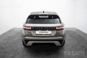 Grey Land Rover Range Rover Velar 2019 in Riga, with an engine capacity of 2.00 L and mileage of 150 thousand km for 26999 €, photo 5 on AUTOMOTO.COM.LV
