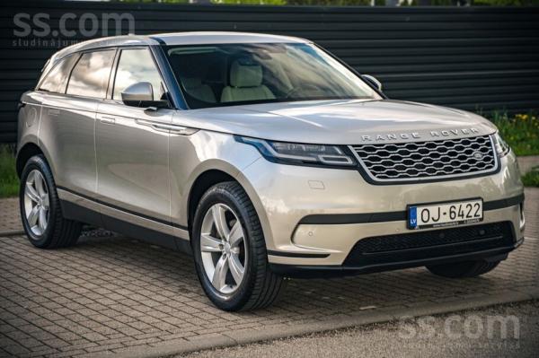 Pelēks Land Rover Range Rover Velar 2019 Rīga, ar dzinēja tilpumu 2.00 L un nobraukumu 0 tūkst. km par 24990 €, foto 3 vietnē AUTOMOTO.COM.LV