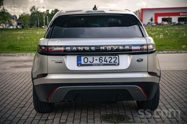 Pelēks Land Rover Range Rover Velar 2019 Rīga, ar dzinēja tilpumu 2.00 L un nobraukumu 0 tūkst. km par 24990 €, foto 5 vietnē AUTOMOTO.COM.LV