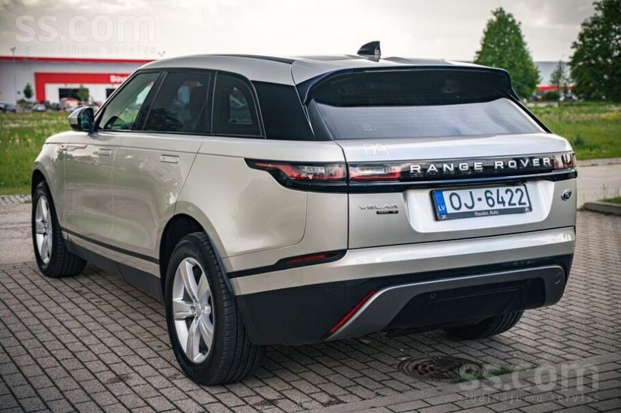 Pelēks Land Rover Range Rover Velar 2019 Rīga, ar dzinēja tilpumu 2.00 L un nobraukumu 0 tūkst. km par 24990 €, foto 7 vietnē AUTOMOTO.COM.LV