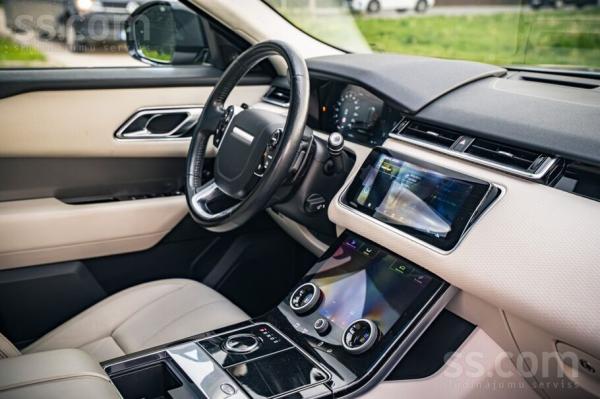 Pelēks Land Rover Range Rover Velar 2019 Rīga, ar dzinēja tilpumu 2.00 L un nobraukumu 0 tūkst. km par 24990 €, foto 7 vietnē AUTOMOTO.COM.LV
