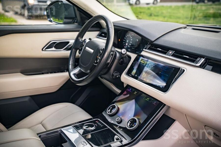 Pelēks Land Rover Range Rover Velar 2019 Rīga, ar dzinēja tilpumu 2.00 L un nobraukumu 0 tūkst. km par 24990 €, foto 8 vietnē AUTOMOTO.COM.LV
