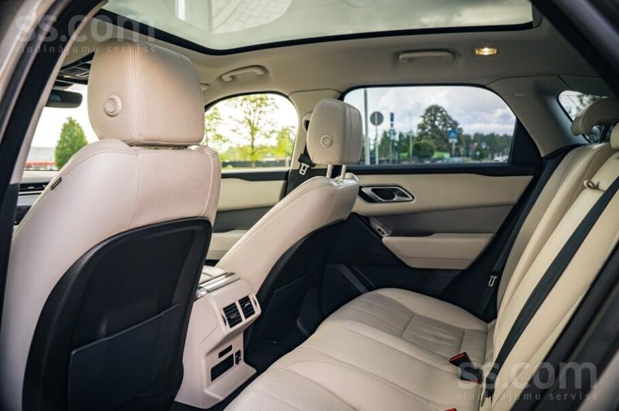 Pelēks Land Rover Range Rover Velar 2019 Rīga, ar dzinēja tilpumu 2.00 L un nobraukumu 0 tūkst. km par 24990 €, foto 16 vietnē AUTOMOTO.COM.LV